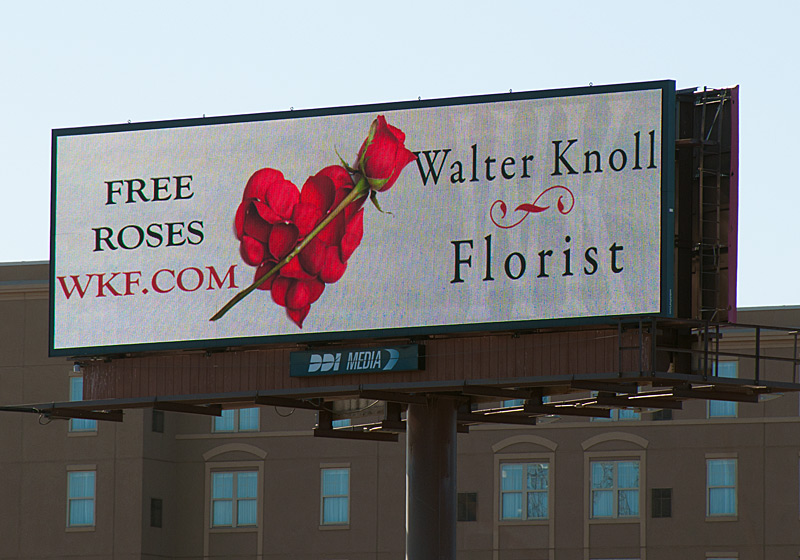 Let us know if you have seen one of the electronic billboards we have ...